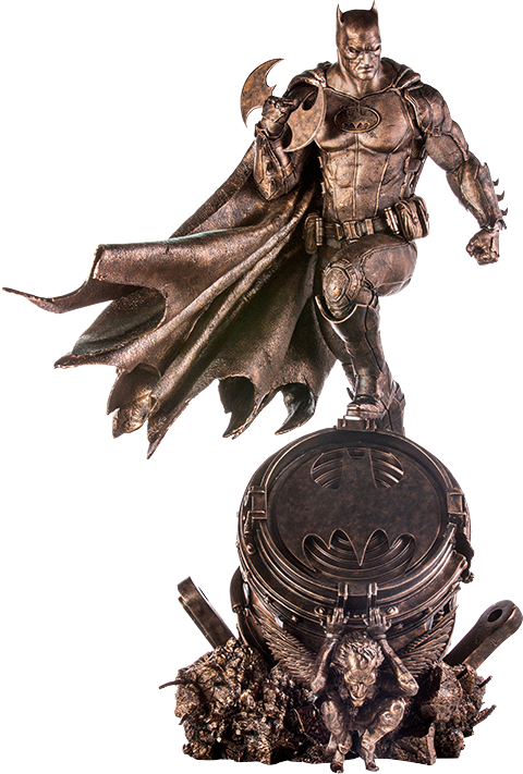 DC Comics Batman Bronze Edition Statue by Iron Studios | Sideshow ...