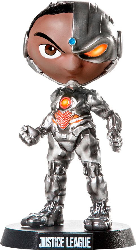 DC Comics Cyborg Mini Co Collectible Figure by Iron Studios | Sideshow ...