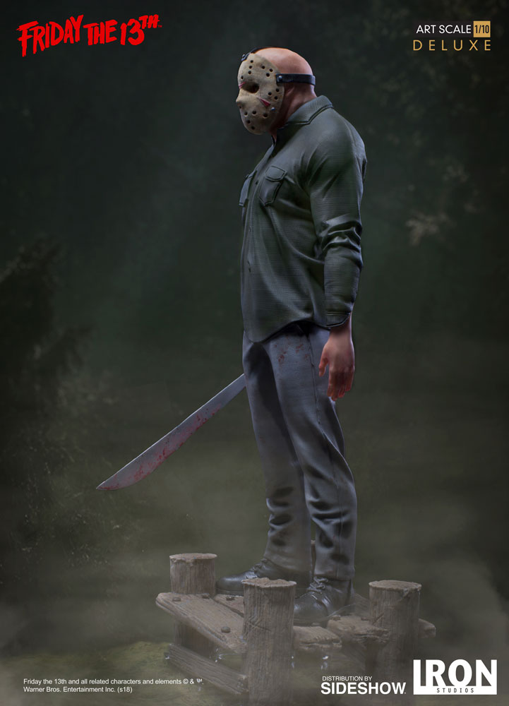 Friday the 13th Jason Deluxe Statue by Iron Studios | Sideshow Collectibles