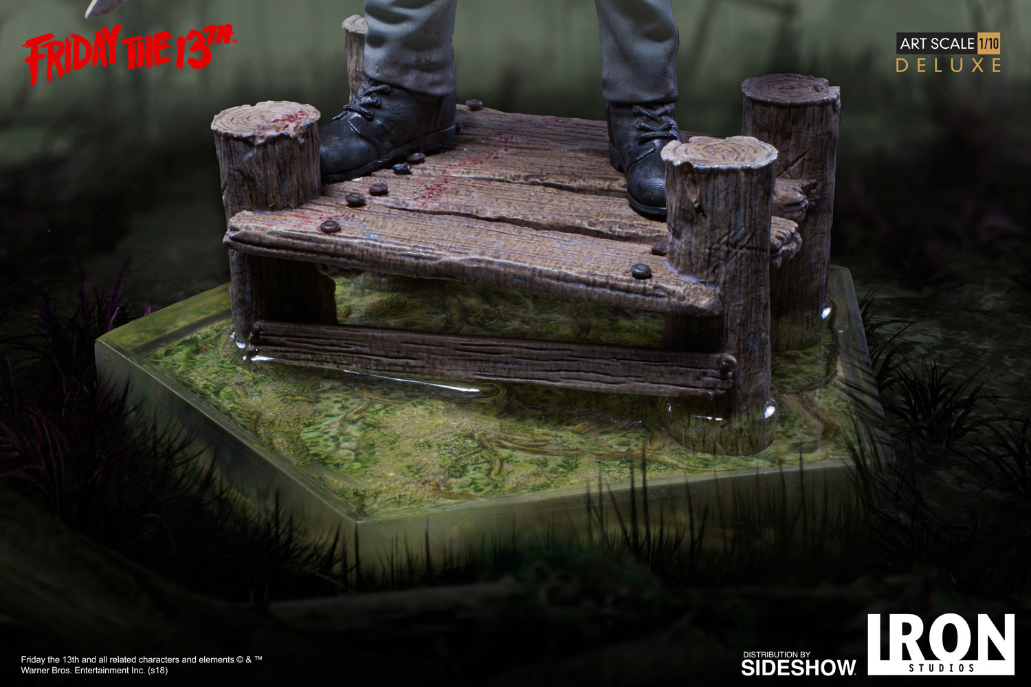 Friday the 13th Jason Deluxe Statue by Iron Studios | Sideshow Collectibles
