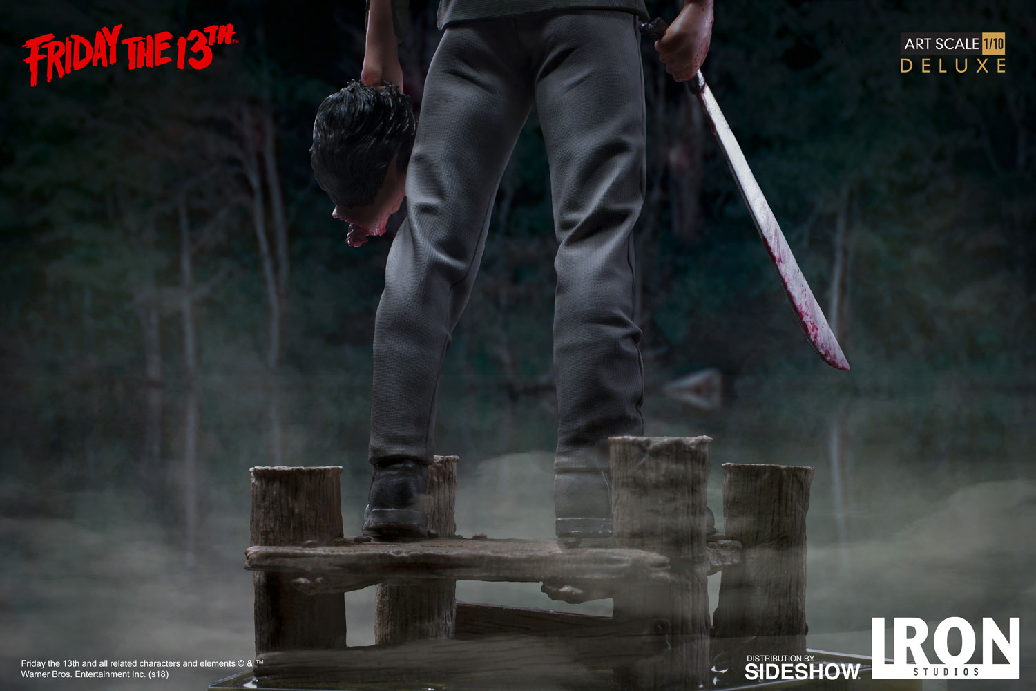 Friday the 13th Jason Deluxe Statue by Iron Studios | Sideshow Collectibles