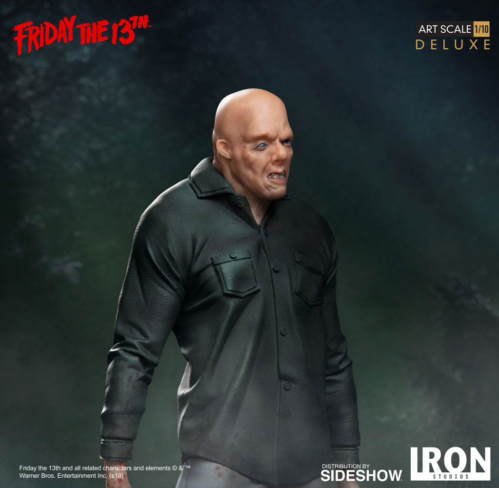 Friday the 13th Jason Deluxe Statue by Iron Studios | Sideshow Collectibles