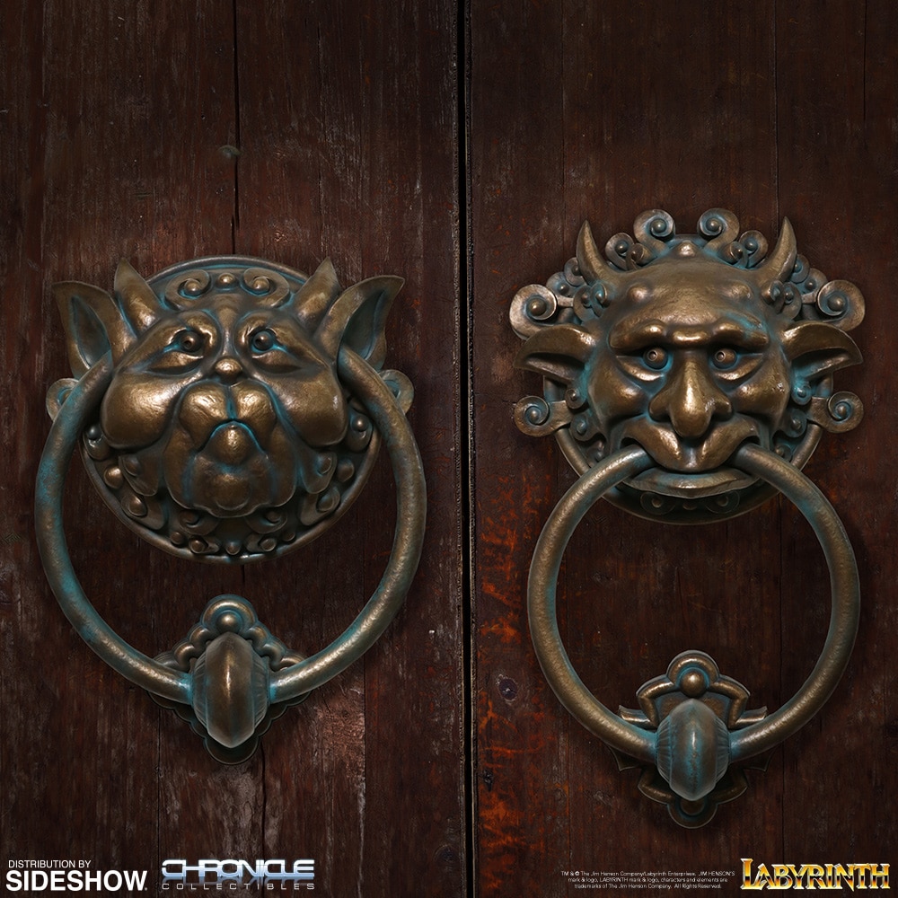 Labyrinth Door Knocker Set Scaled Replica by Chronicle | Sideshow ...