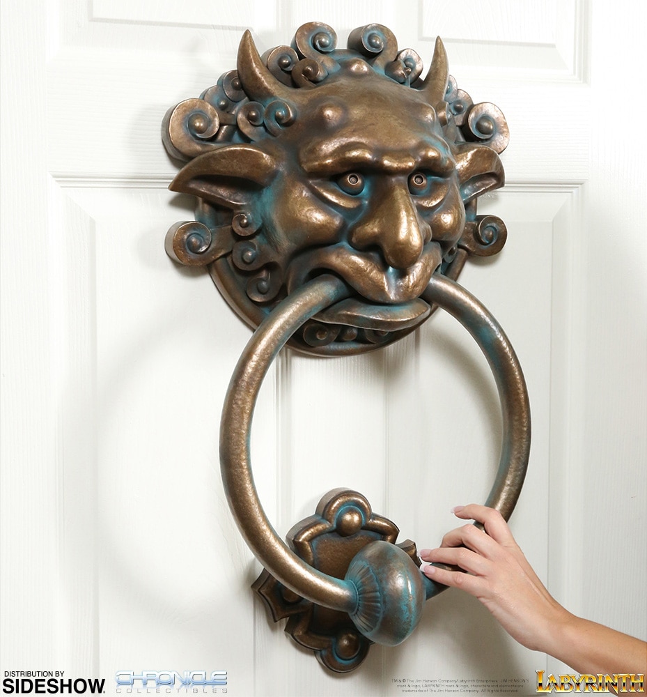 Labyrinth Door Knocker Set Scaled Replica by Chronicle | Sideshow ...