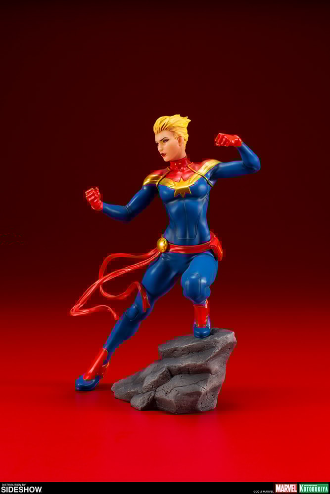 Captain Marvel ARTFX Statue from Kotobukiya | Sideshow Collectibles