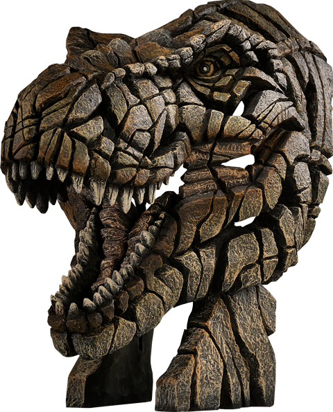 T-Rex Bust Edge Sculpture | Sideshow Collectibles