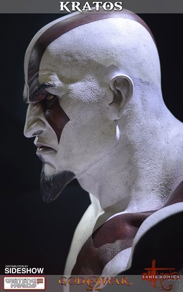 God of War Kratos Life-Size Bust | Sideshow Collectibles