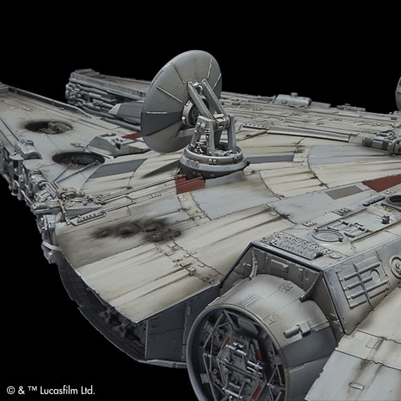 Millennium Falcon Model Kit by Bandai | Sideshow Collectibles