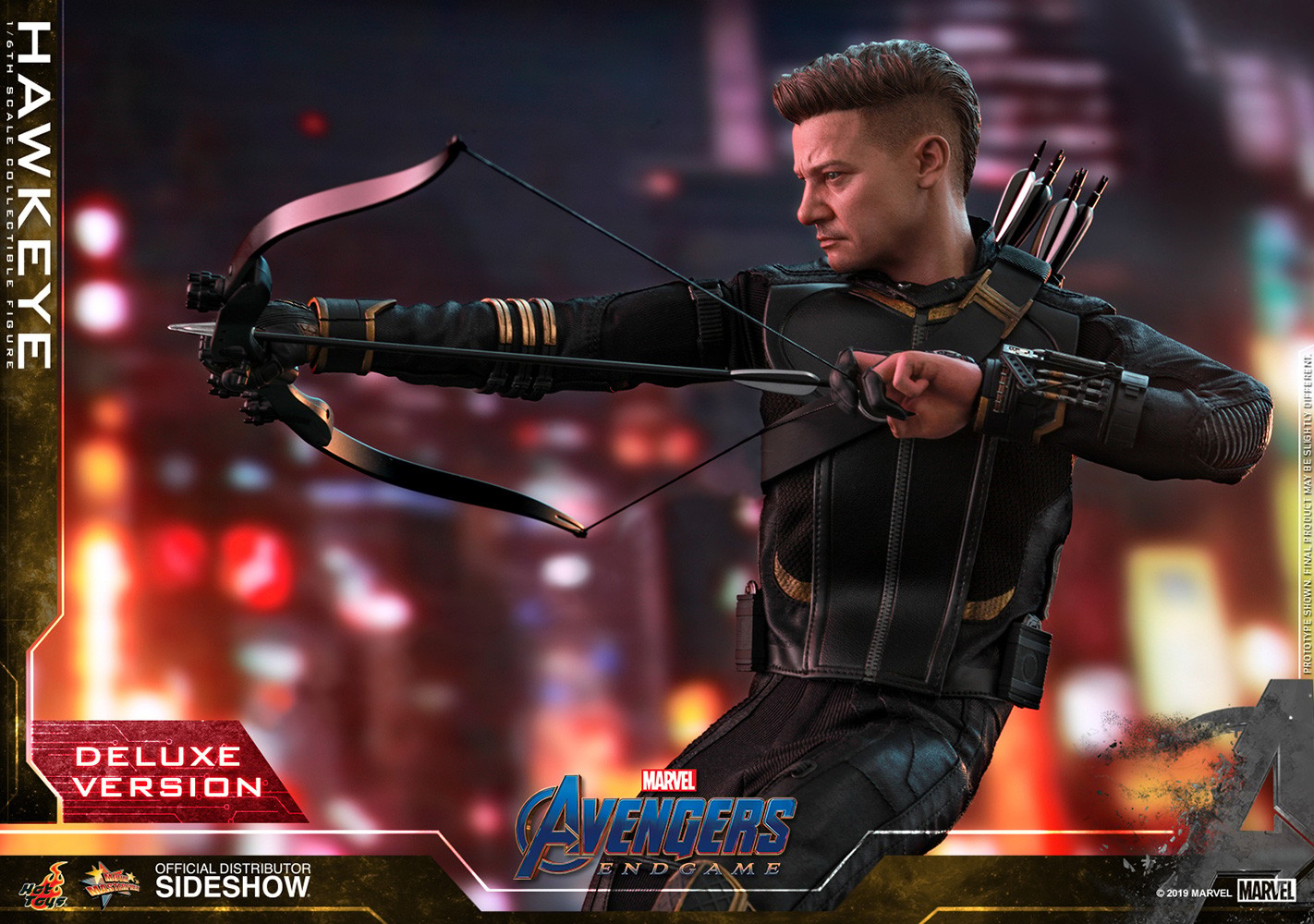 Marvel Hawkeye Deluxe Version Sixth Scale Figure by Hot Toys | Sideshow ...