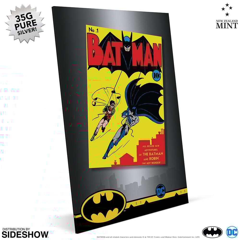 Batman #1 35g Pure Silver Foil | Sideshow Collectibles