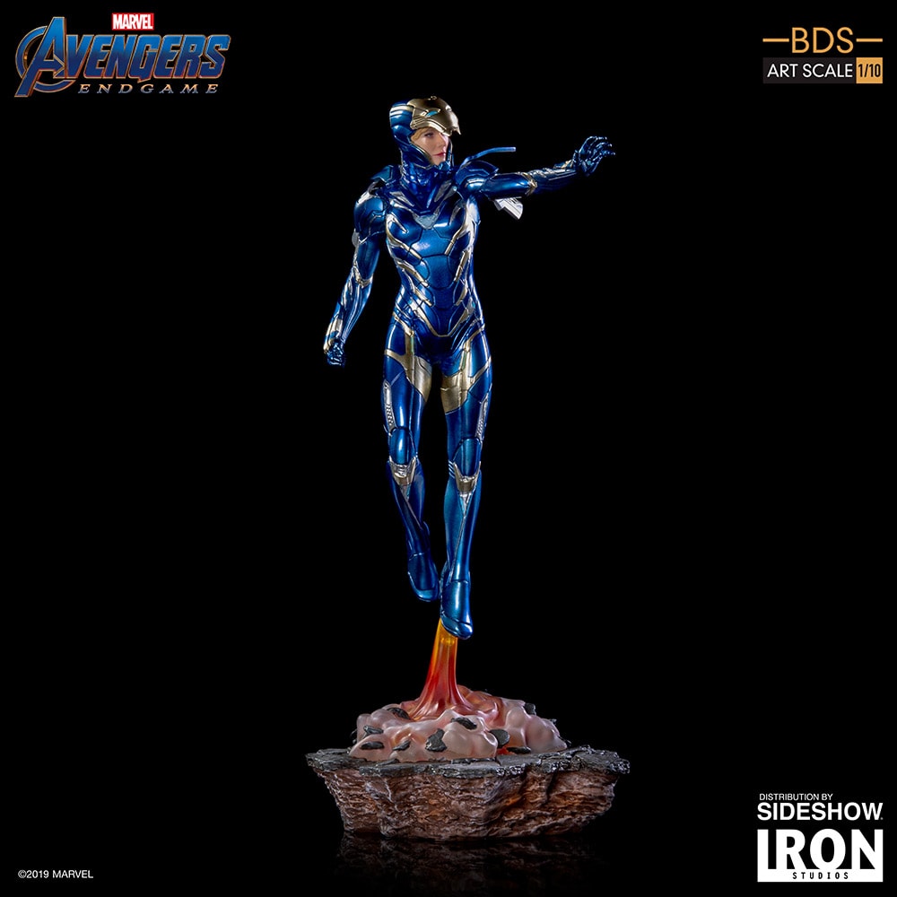 Pepper Potts in Rescue Suit Art Scale Statue | Sideshow Collectibles