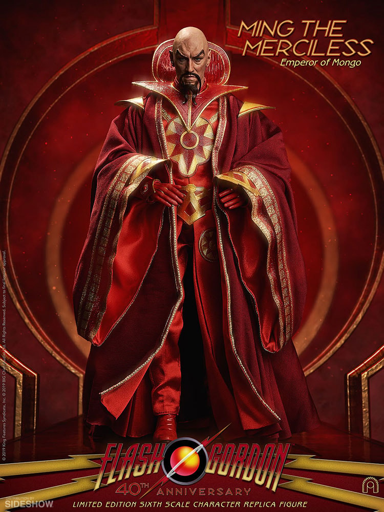 Ming the Merciless Emperor of Mongo Character Replica Figure | Sideshow ...