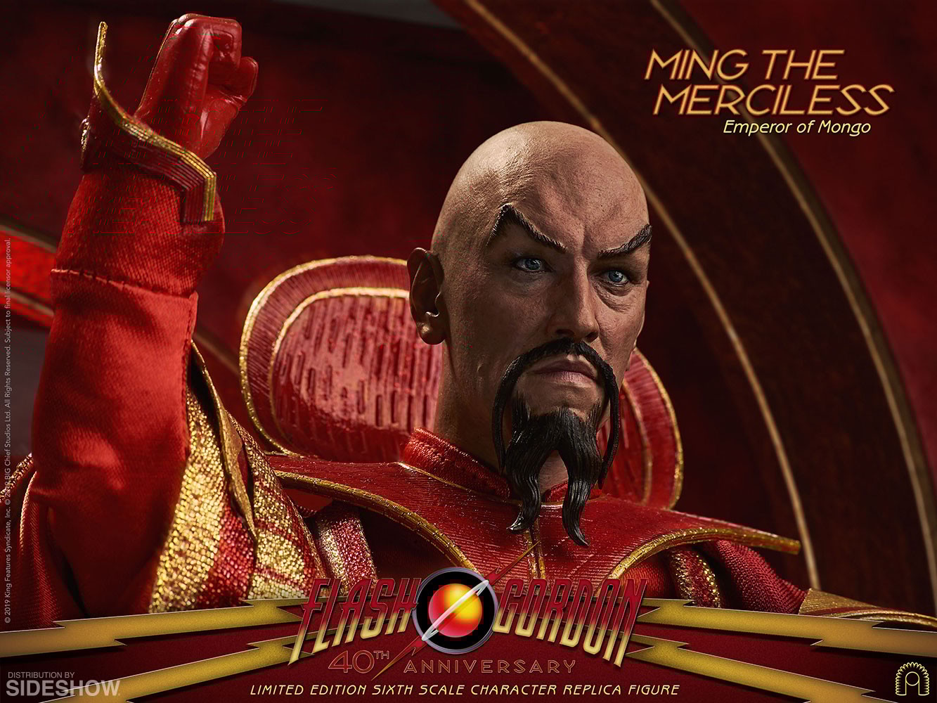 Ming the Merciless Emperor of Mongo Character Replica Figure | Sideshow ...