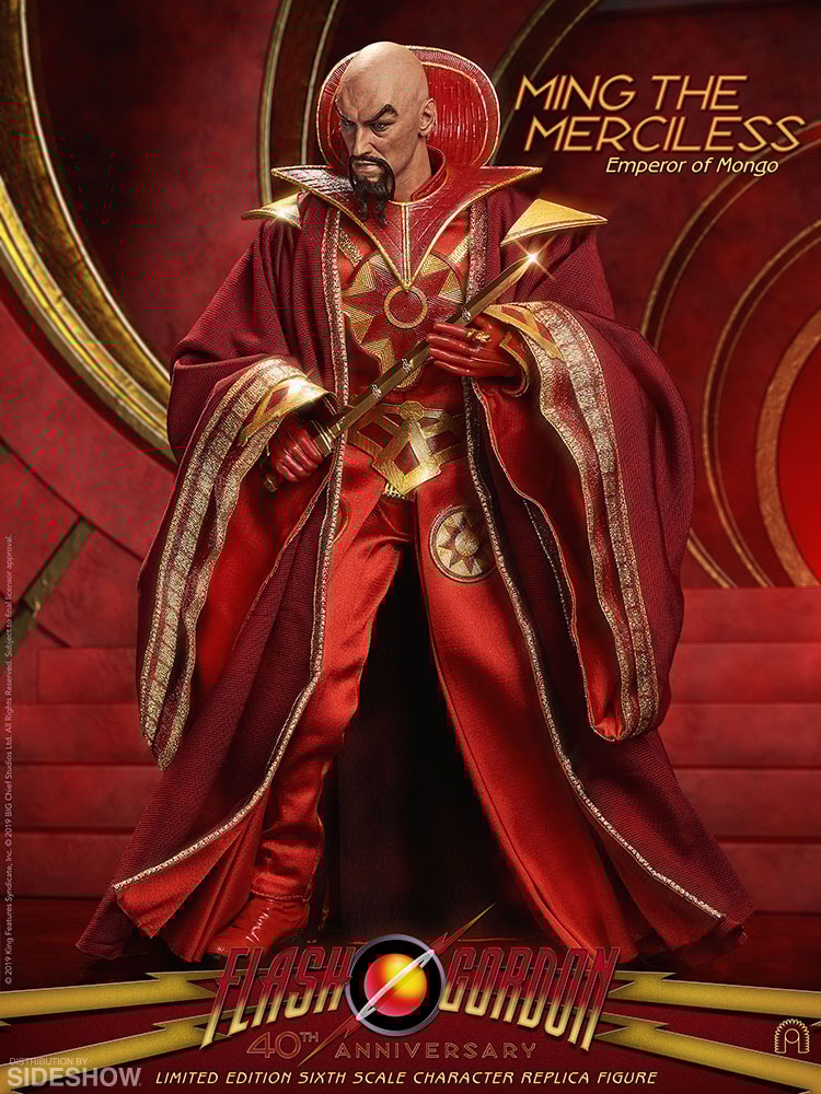 Ming the Merciless Emperor of Mongo Character Replica Figure | Sideshow ...