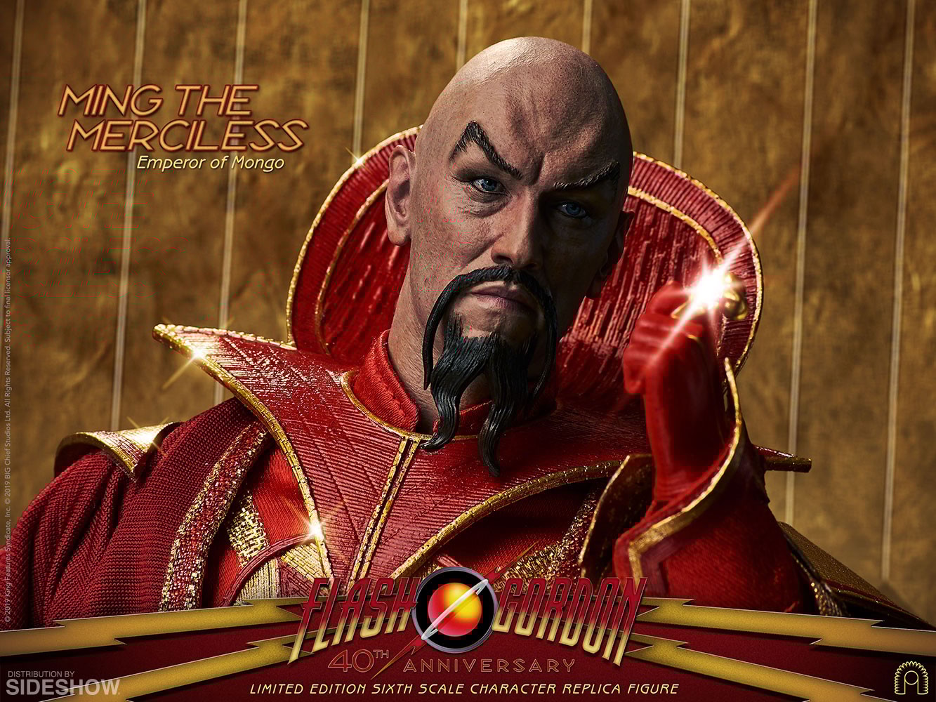 Ming the Merciless Emperor of Mongo Character Replica Figure | Sideshow ...