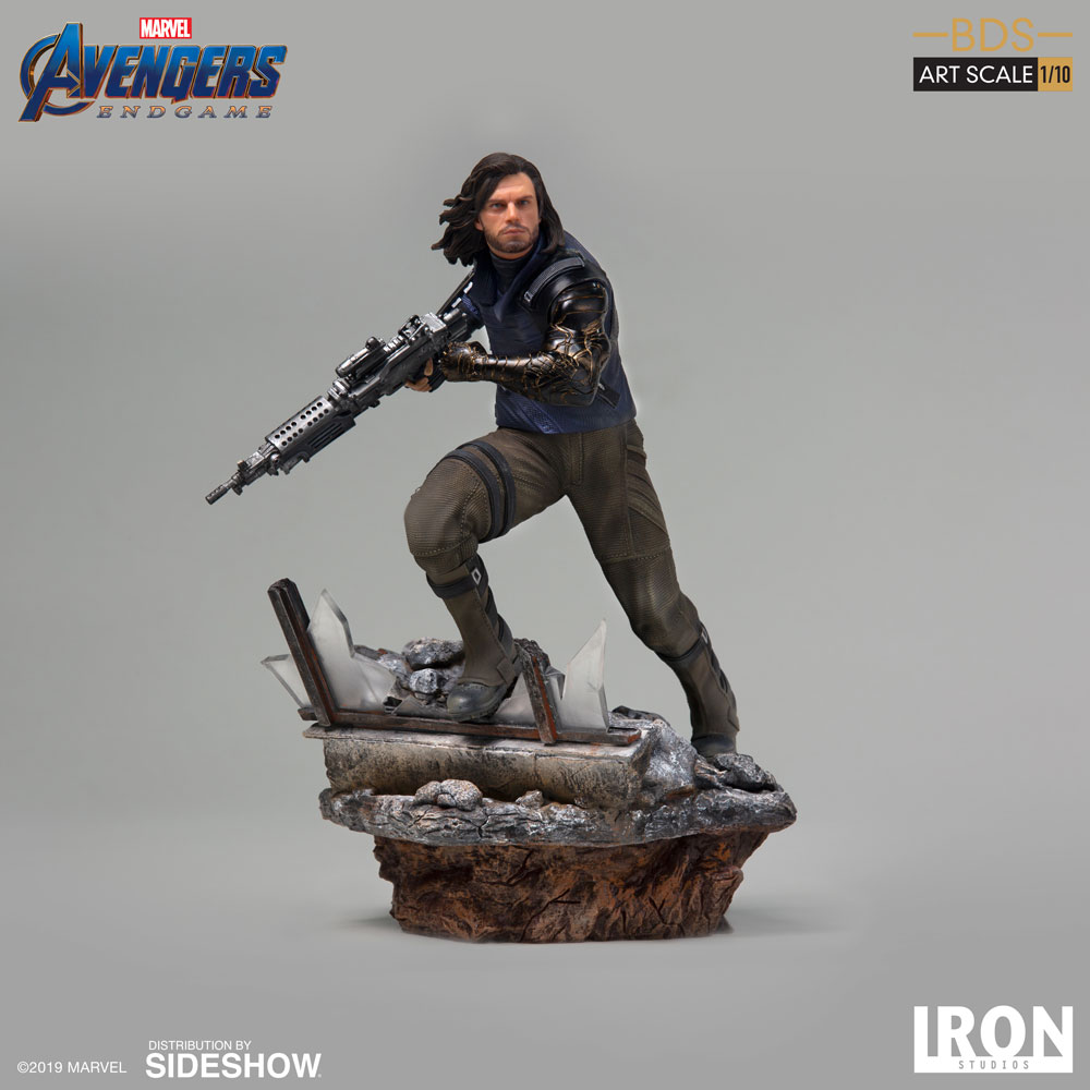 Marvel Winter Soldier Statue by Iron Studios | Sideshow Collectibles