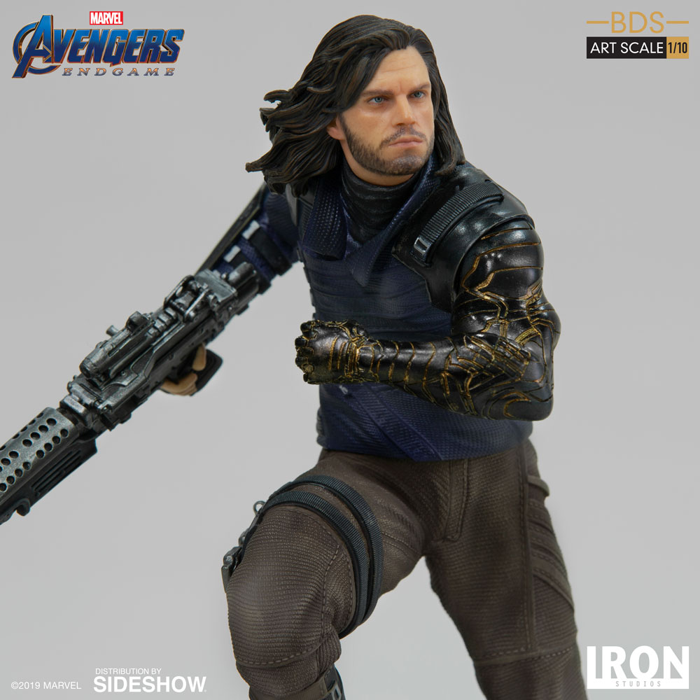 Marvel Winter Soldier Statue by Iron Studios | Sideshow Collectibles