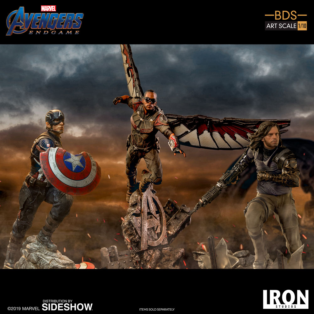Marvel Winter Soldier Statue by Iron Studios | Sideshow Collectibles