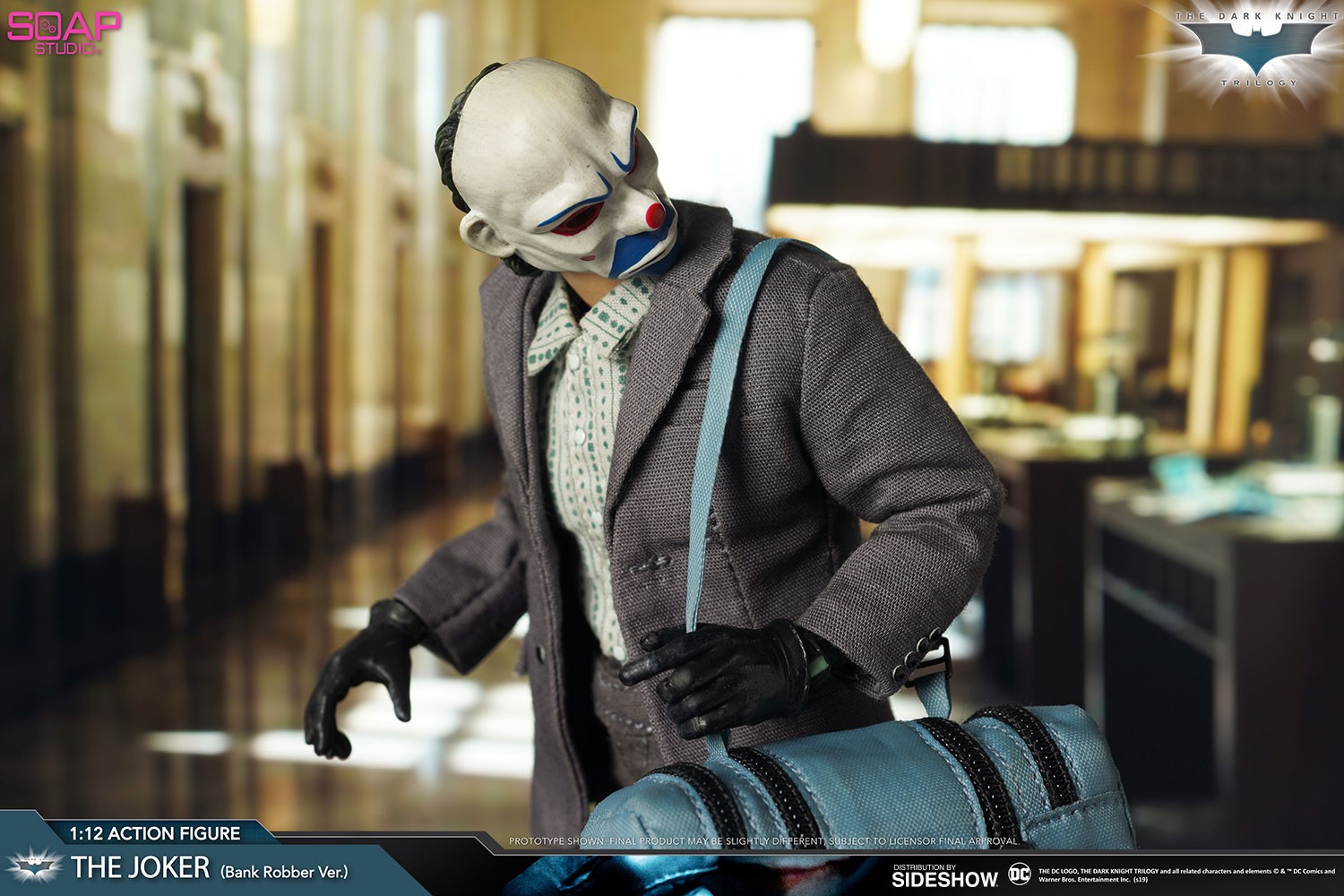 The Joker (Bank Robber Version) 1:12 Action Figure | Sideshow Collectibles