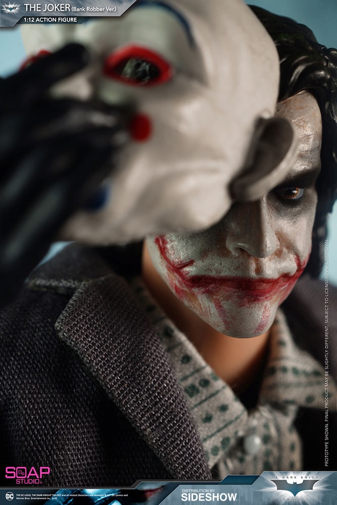 The Joker (Bank Robber Version) 1:12 Action Figure | Sideshow Collectibles