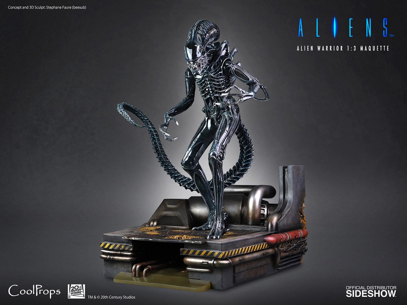 Alien Warrior Maquette | Sideshow Collectibles