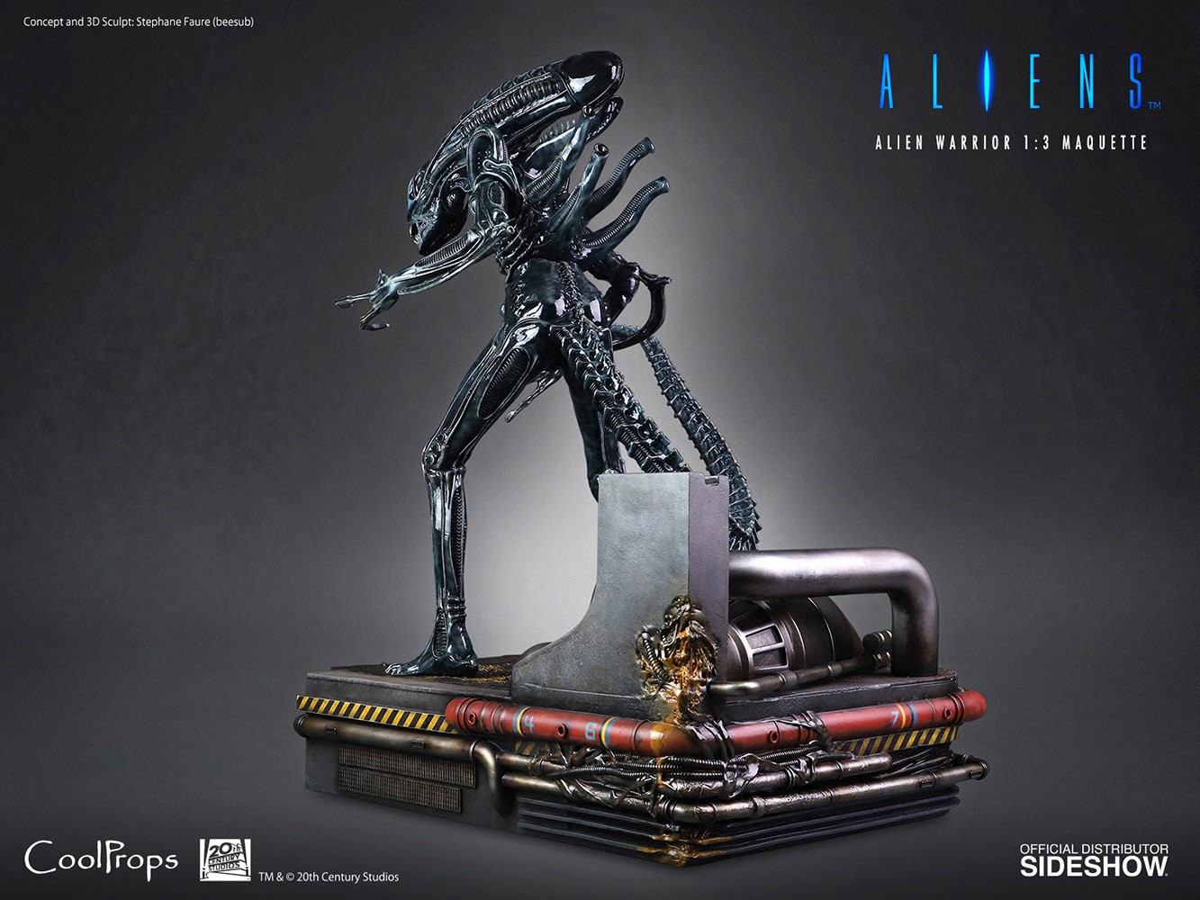 Alien Warrior Maquette | Sideshow Collectibles