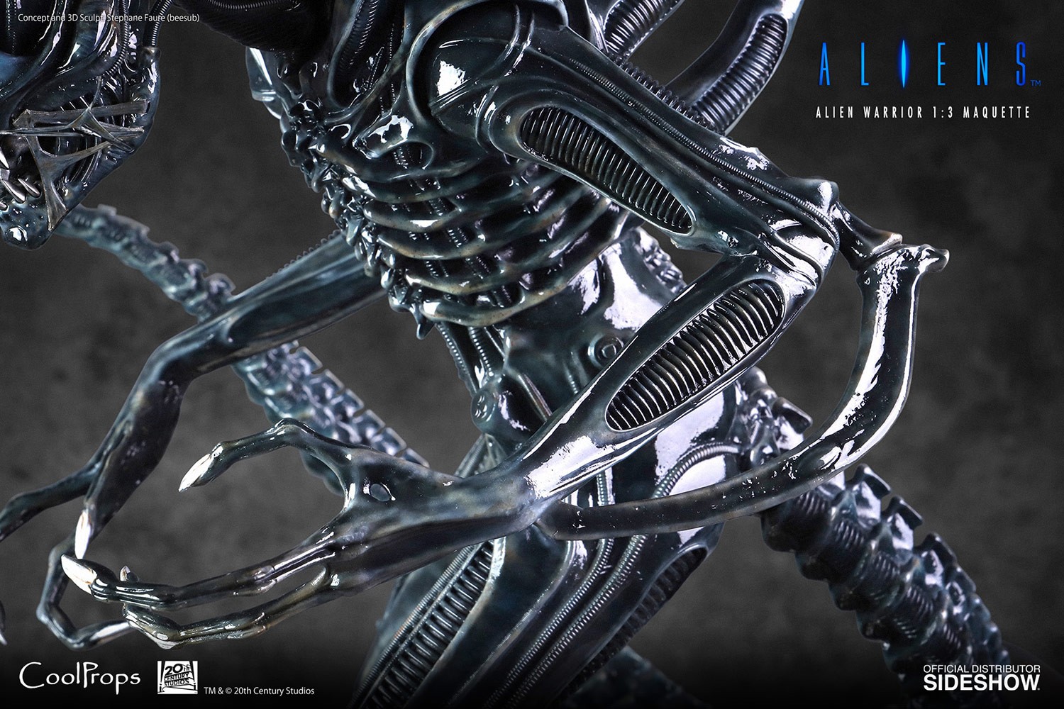 Alien Warrior Deluxe Maquette | Sideshow Collectibles