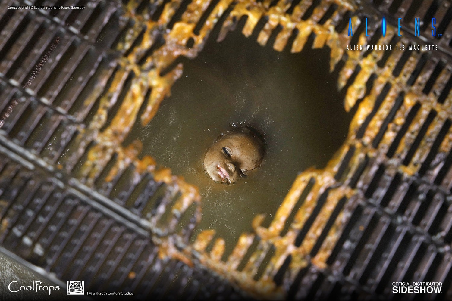 Alien Warrior Deluxe Maquette | Sideshow Collectibles