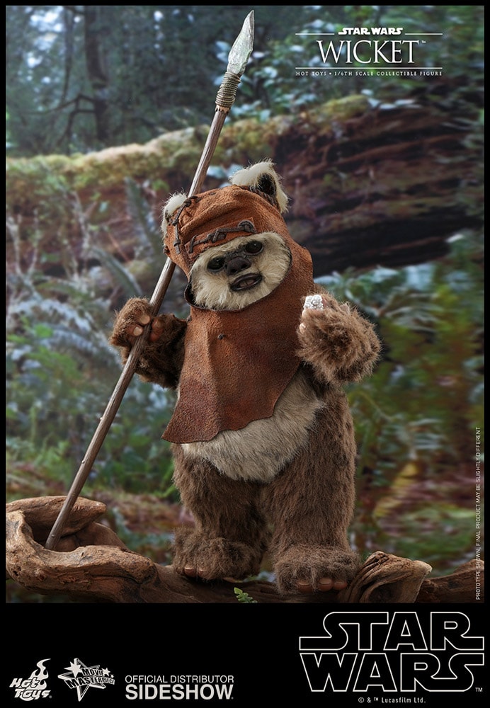 Star Wars Wicket Sixth Scale Figure by Hot Toys | Sideshow Collectibles