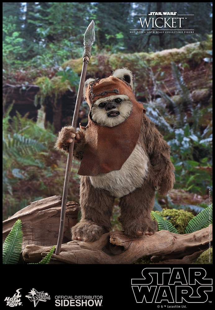 Star Wars Wicket Sixth Scale Figure by Hot Toys | Sideshow Collectibles