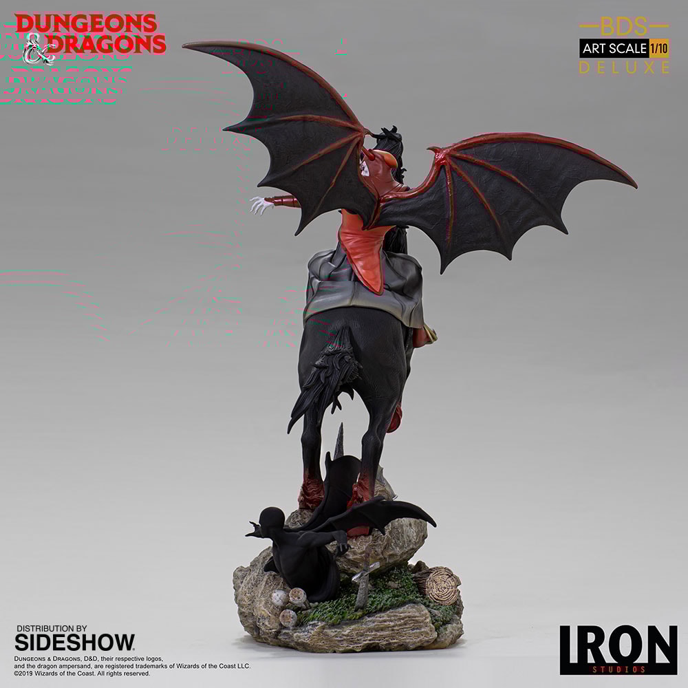 Dungeons & Dragons Venger with Nightmare & Shadow Demon Deluxe Statue ...