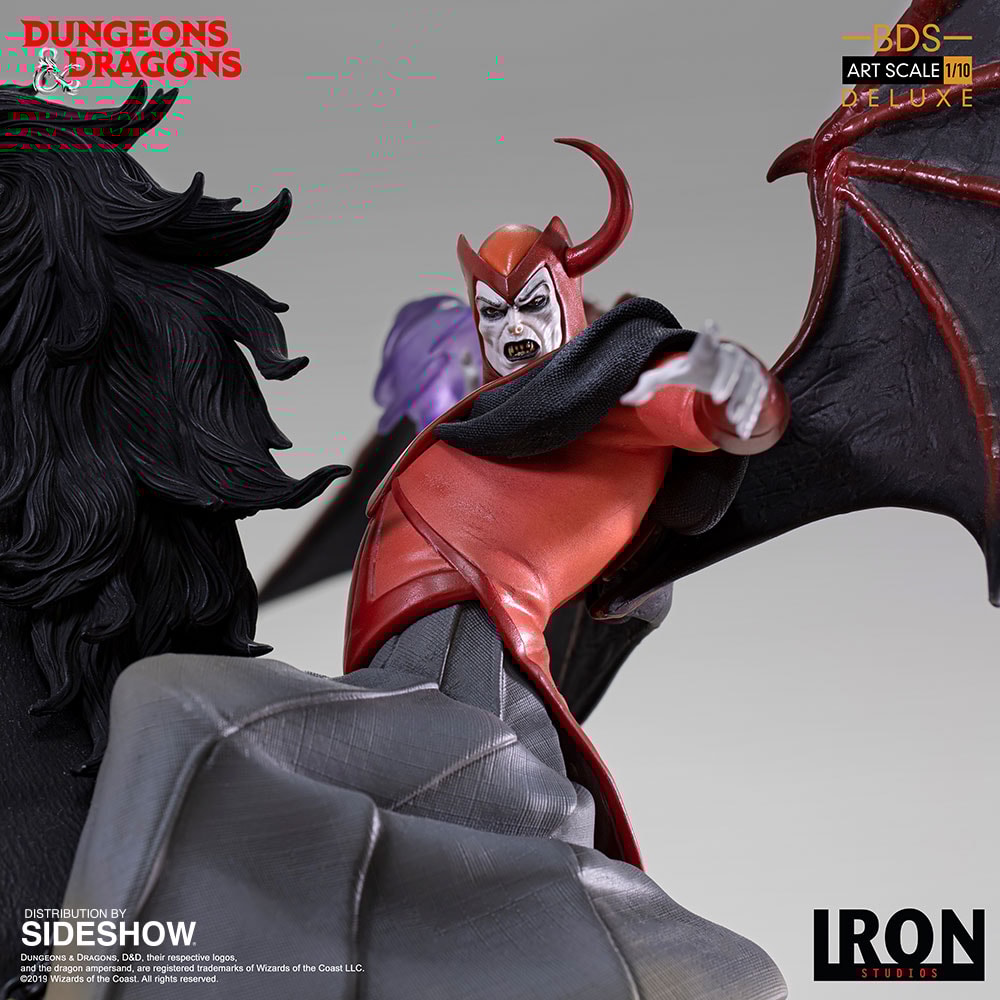 Dungeons & Dragons Venger with Nightmare & Shadow Demon Deluxe Statue ...