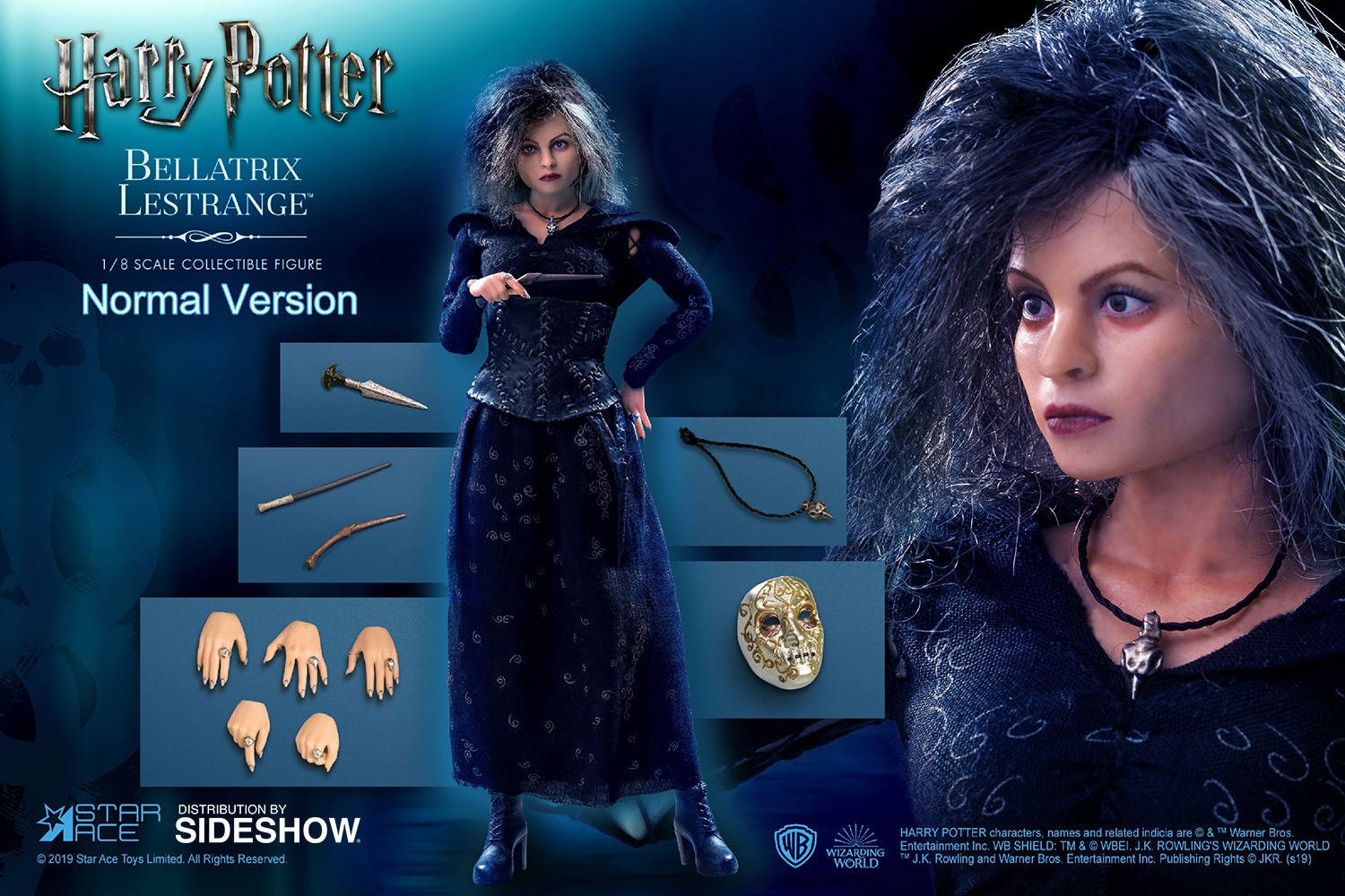 Harry Potter Bellatrix Lestrange Collectible Figure | Sideshow Collectibles