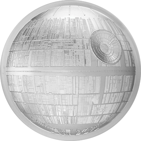 Death Star 2oz Silver Coin | Sideshow Collectibles