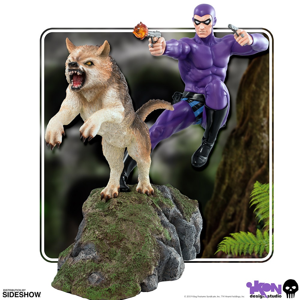 The Phantom and Devil 1:6 Scale Statue - Purple Suit Edition | Sideshow ...