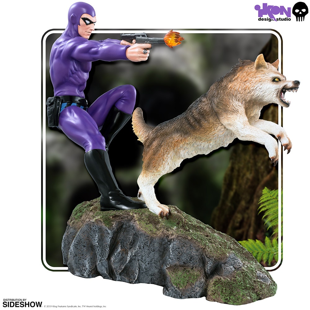 The Phantom and Devil 1:6 Scale Statue - Purple Suit Edition | Sideshow ...