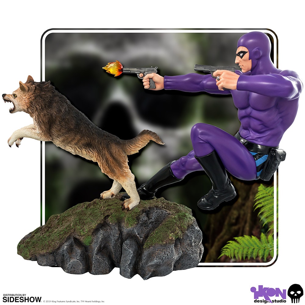 The Phantom and Devil 1:6 Scale Statue - Purple Suit Edition | Sideshow ...