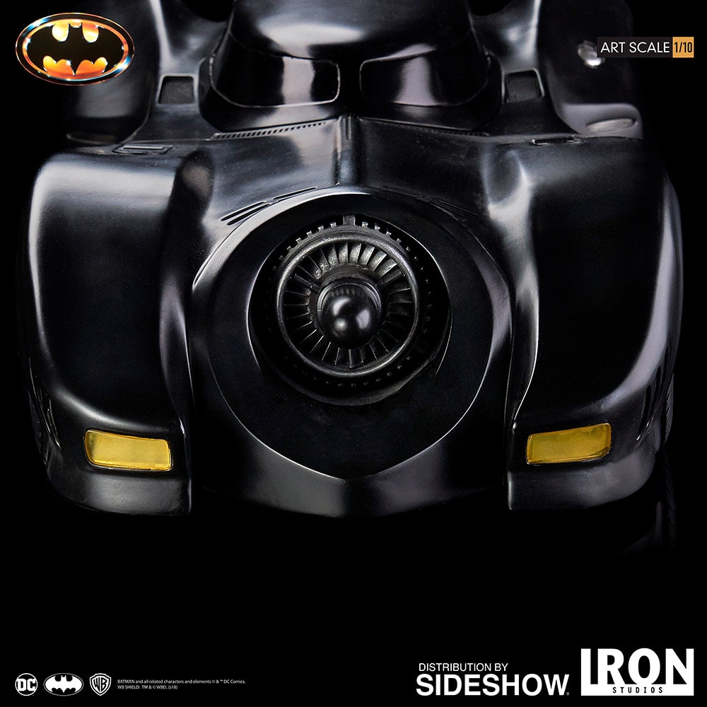 Batmobile Deluxe Art Scale Statue by Iron Studios | Sideshow Collectibles