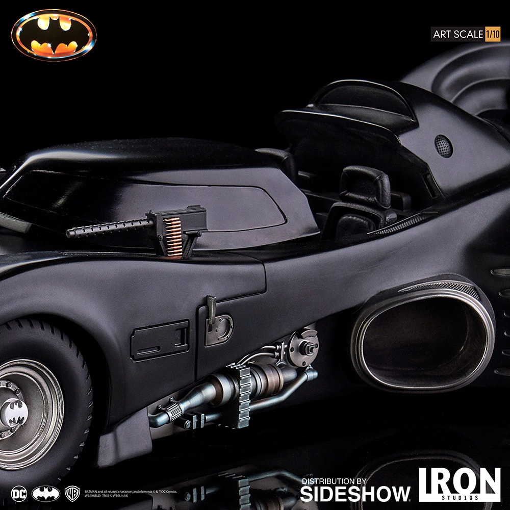 Batmobile Deluxe Art Scale Statue by Iron Studios | Sideshow Collectibles