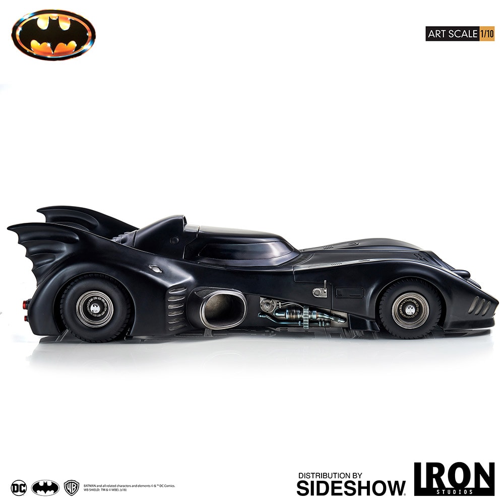 Batmobile Deluxe Art Scale Statue by Iron Studios | Sideshow Collectibles