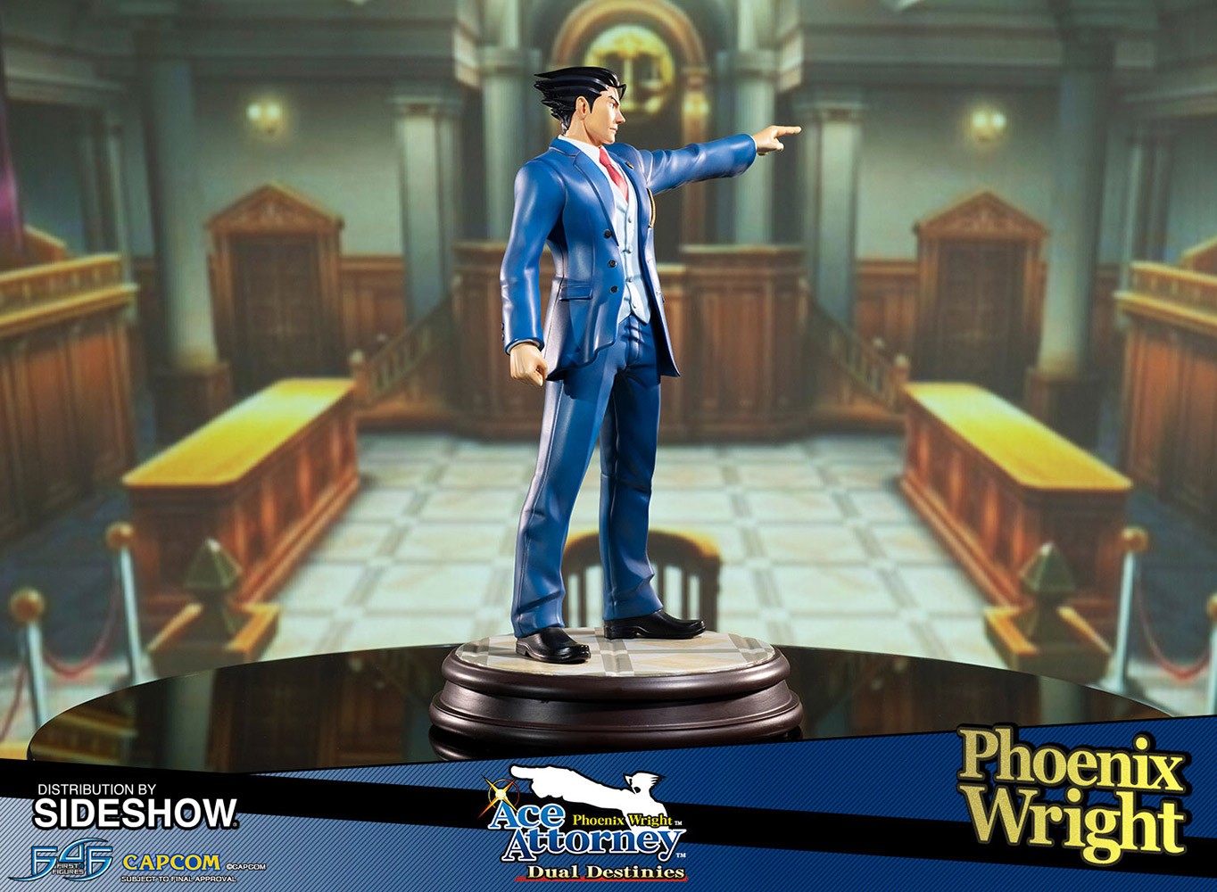 Phoenix Wright Statue by First 4 Figures | Sideshow Collectibles