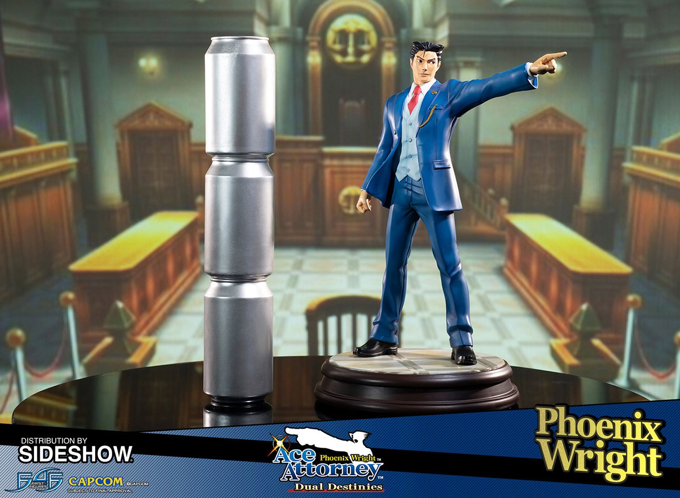 Phoenix Wright Statue by First 4 Figures | Sideshow Collectibles