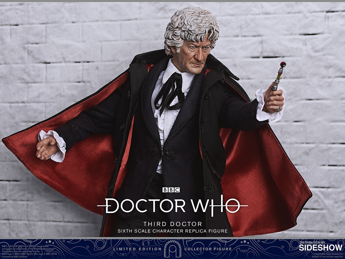 Doctor Who Third Doctor Sixth Scale Figure by BIG Chief Studio ...