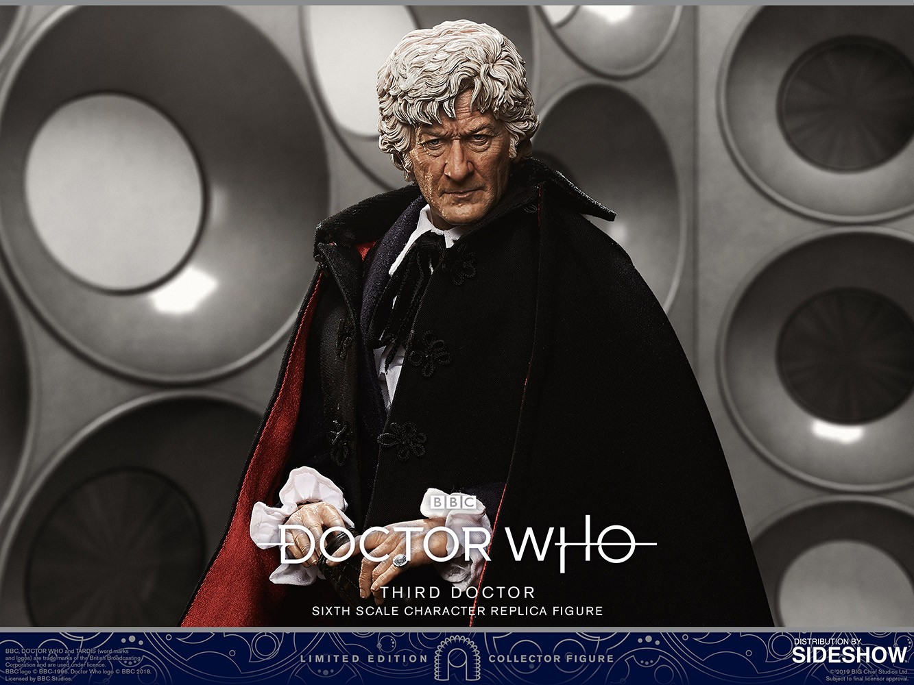 Doctor Who Third Doctor Sixth Scale Figure by BIG Chief Studio ...