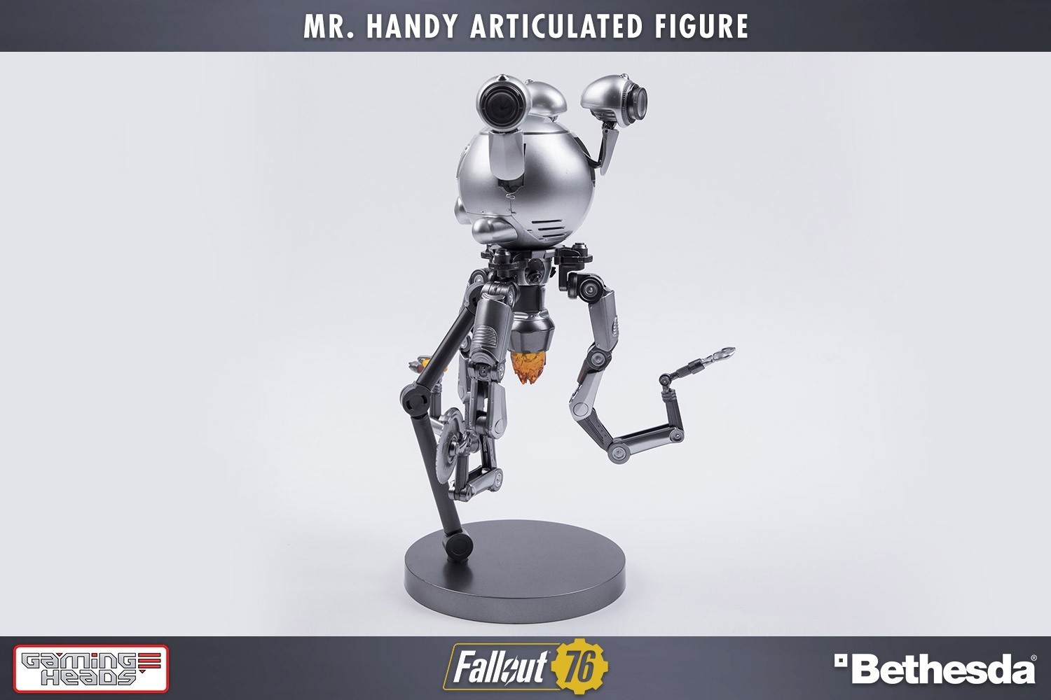 Fallout Mister Handy Deluxe Figure by Gaming Heads | Sideshow Collectibles