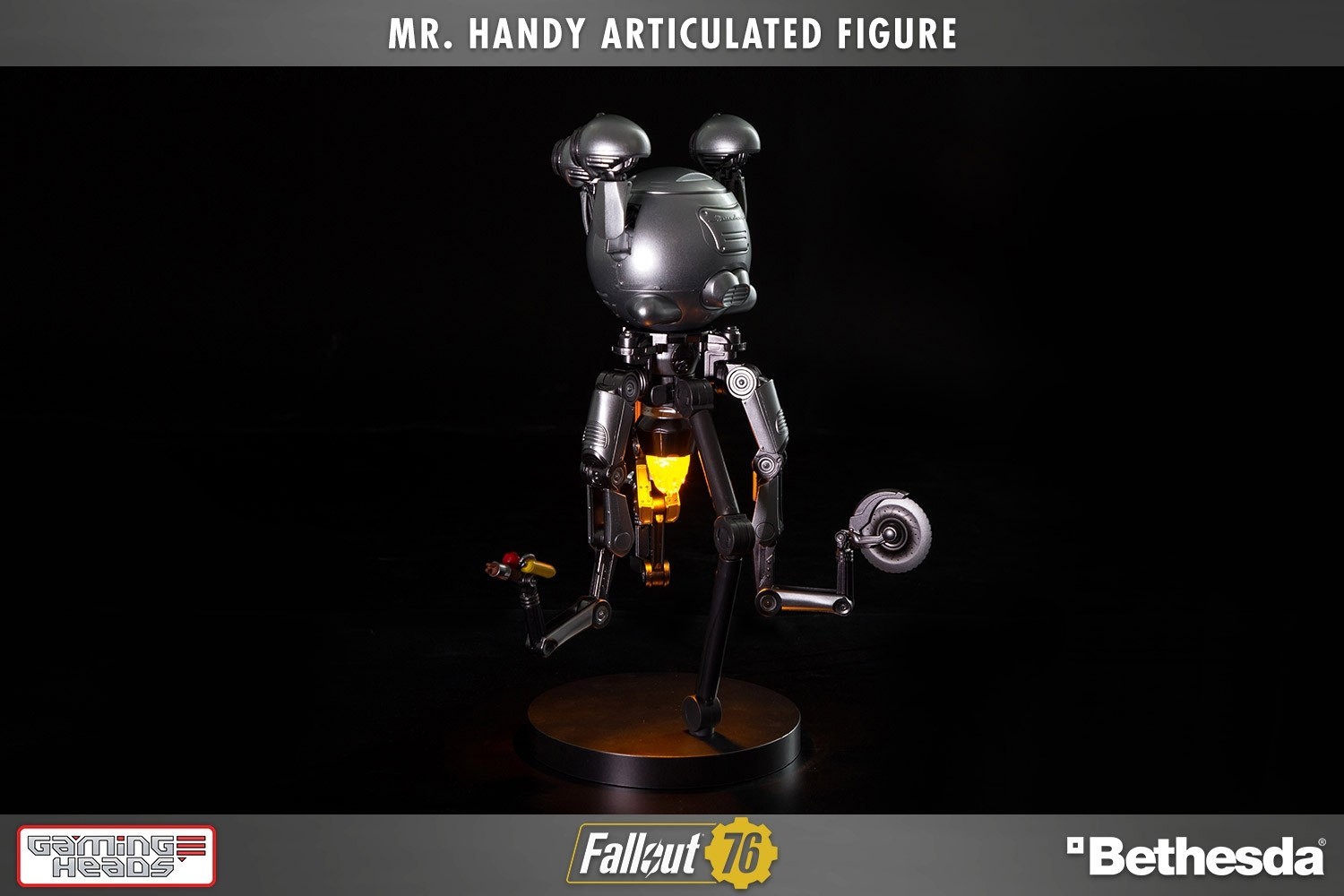 Fallout Mister Handy Deluxe Figure by Gaming Heads | Sideshow Collectibles