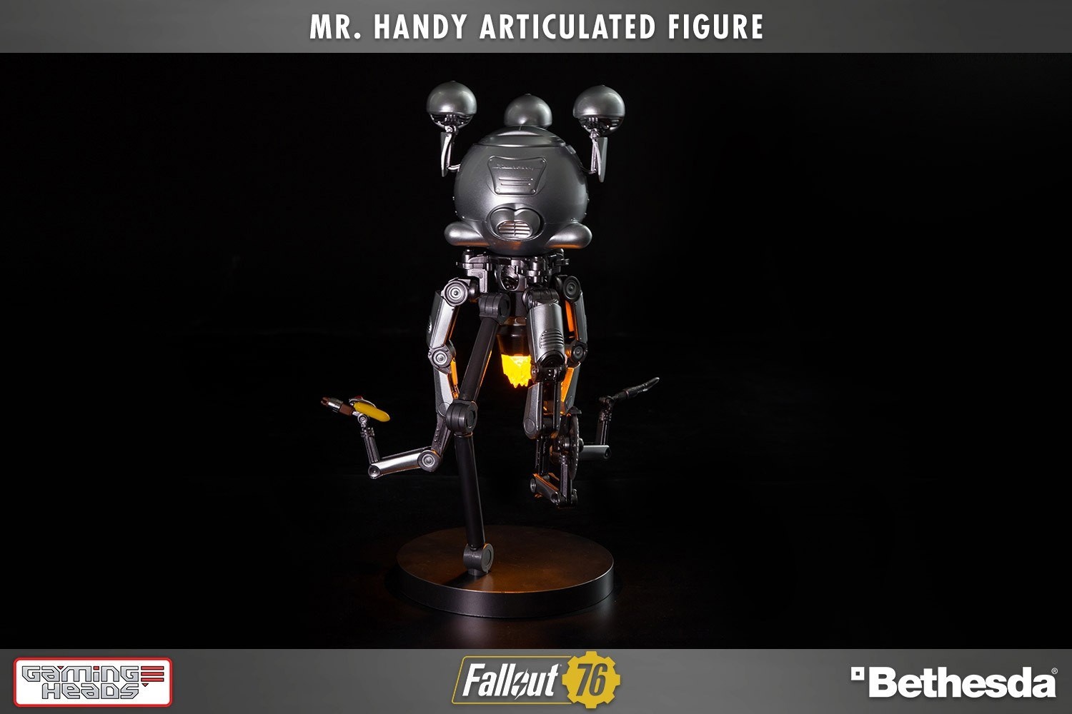 Fallout Mister Handy Deluxe Figure by Gaming Heads | Sideshow Collectibles