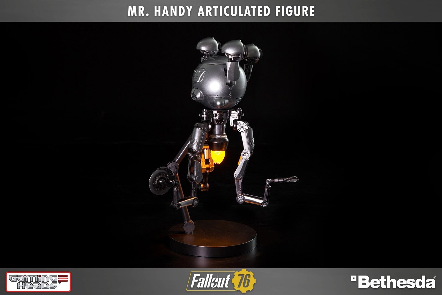 Fallout Mister Handy Deluxe Figure by Gaming Heads | Sideshow Collectibles
