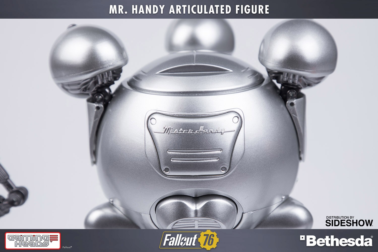 Fallout Mister Handy Articulated Deluxe Figure by Gaming Heads ...