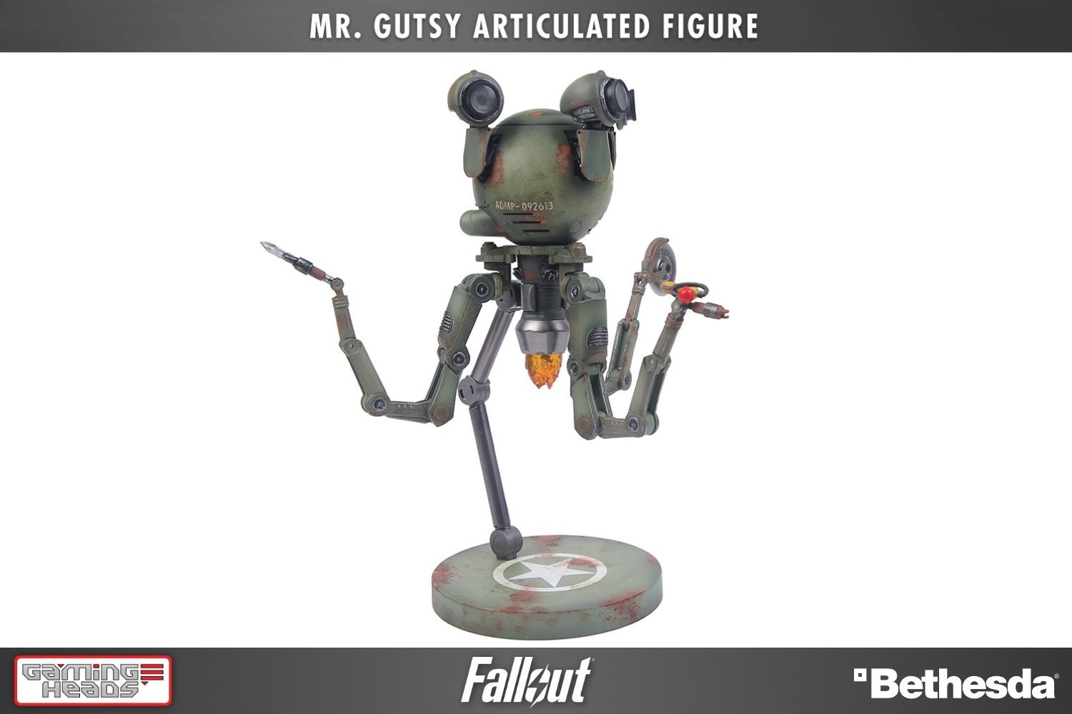 Fallout Mister Handy Deluxe Figure by Gaming Heads | Sideshow Collectibles